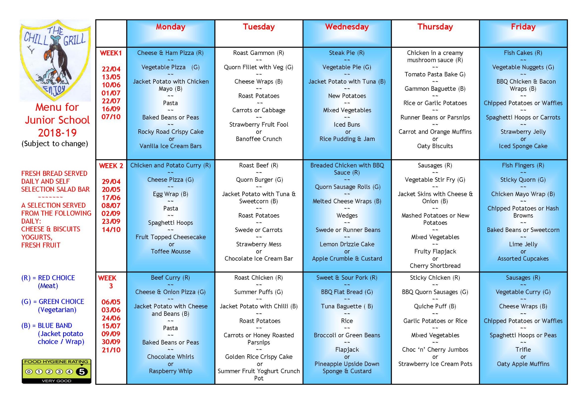 Northern Parade Federated Schools - Useful Information