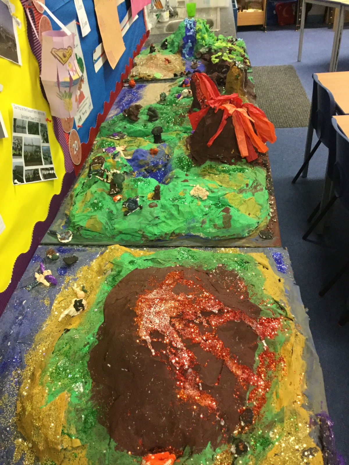 Northern Parade Federated Schools - Papier-mâché Islands - Year 2